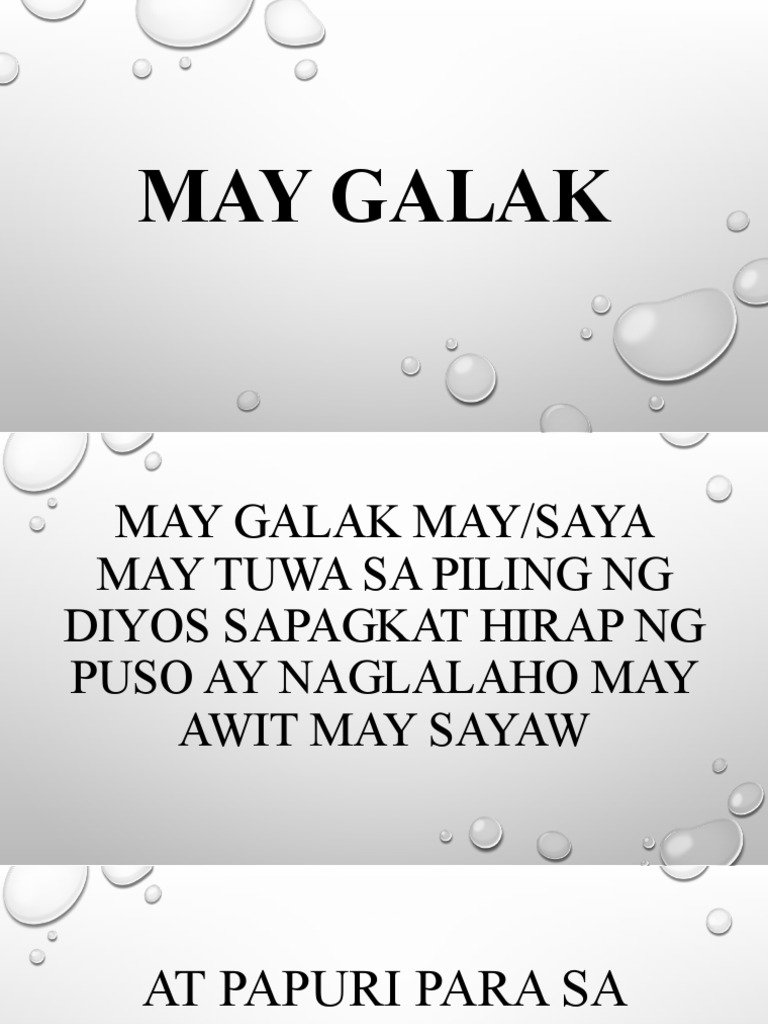 May Galak Still This Is My | PDF | Religious Belief And Doctrine | Metaphysics Of Religion