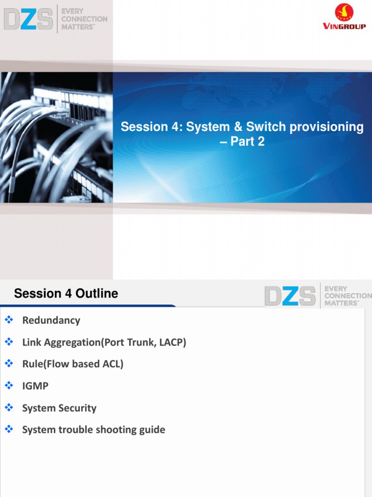 DZS GPON Technology Training Course - Session 4 | PDF | Quality Of Service | Computer Engineering