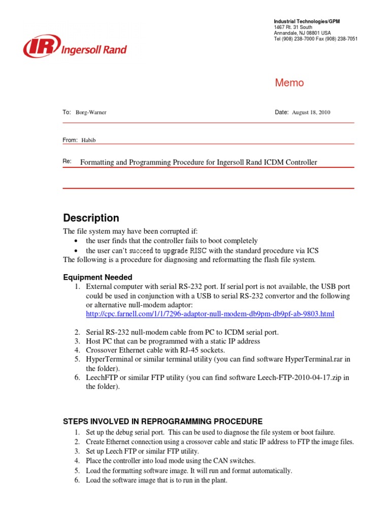 ICDM Flash Format Procedure - Revied by AAK - Nov2013 | PDF | Booting ...
