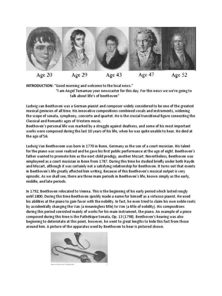 The Life and Musical Genius of Ludwig Van Beethoven: Exploring the ...