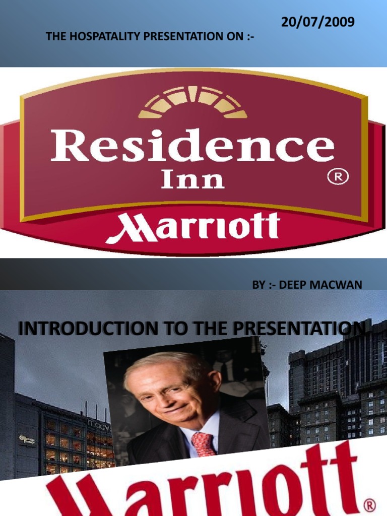 Marriott Biography | PDF | Marriott International | Hotel