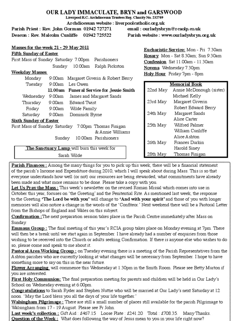 5 Easter | PDF | Eucharist | Christian Behaviour And Experience