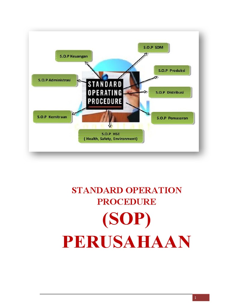 Contoh SOP Perusahaan | PDF