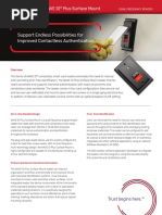 Morphowave XP Idemia Brochure 202201 | PDF | Biometrics | Authentication