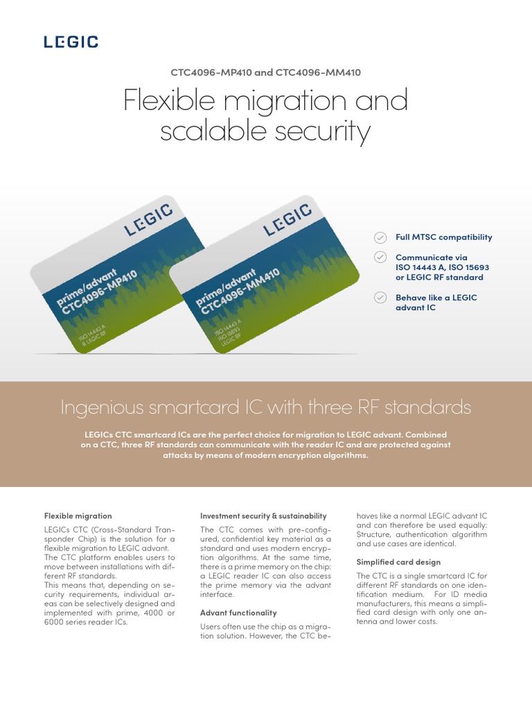 Flexible Migration and Scalable Security: Ingenious Smartcard IC With ...