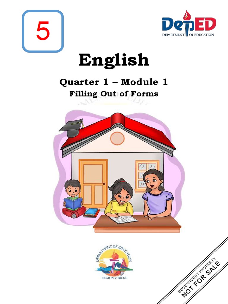 English: Quarter 1 - Module 1 | PDF | Copyright