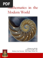 Ged 102 Mathematics in The Modern World Module PDF | PDF | Pattern ...