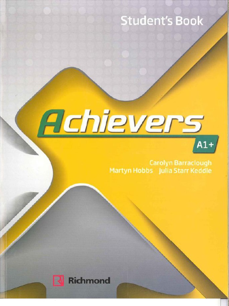 Achievers A1 Students Book PDF Free | PDF
