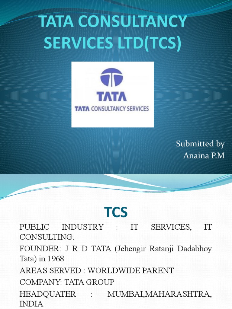Tata Consultancy Services LTD (TCS) | PDF