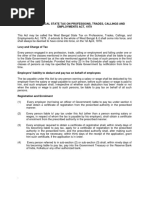 Professional Tax Receipt Guidelines | PDF | Finance & Money Management
