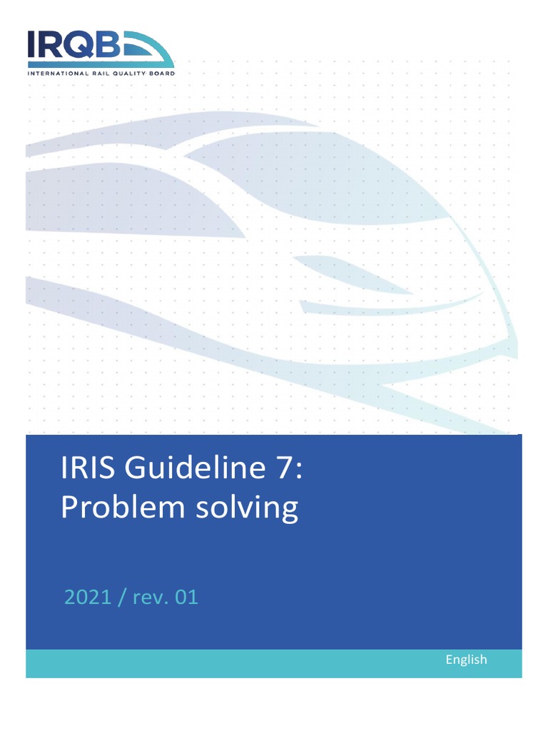 IRIS Guideline 07 Problem-Solving | PDF | Risk Management | Information