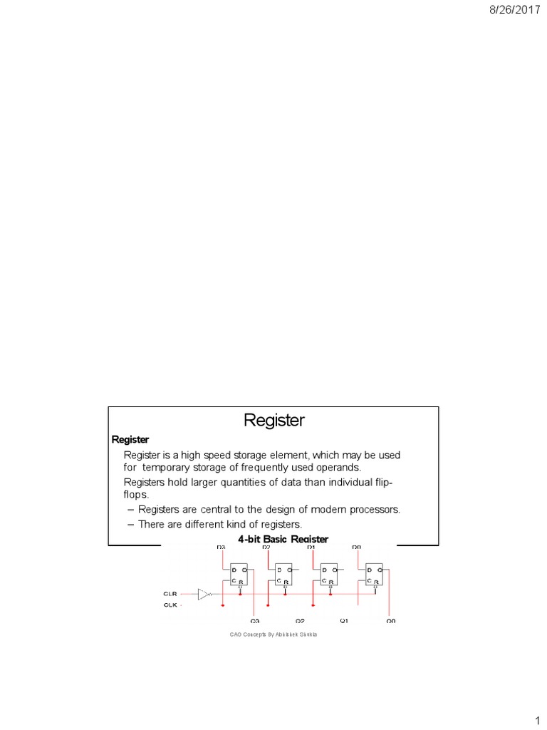 Register Transfer | PDF | Logic Gate | Computer Science