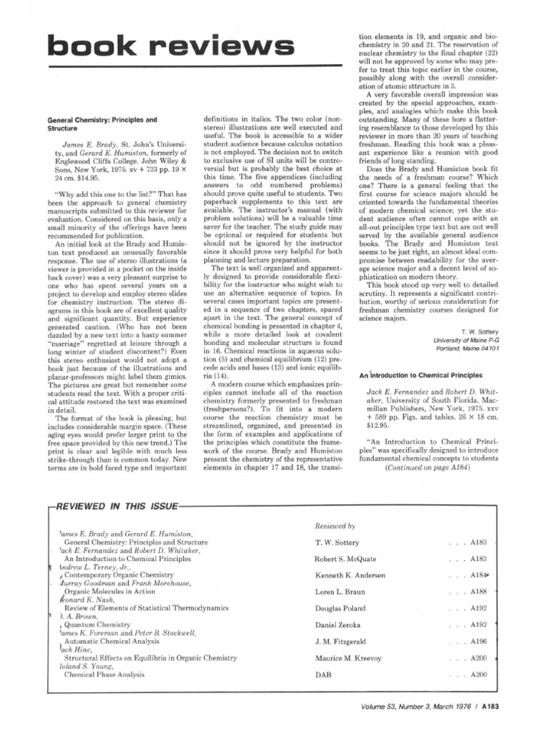 Dokumen - Tips General Chemistry Principles and Structure Brady James e ...