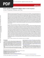 What Is RQD (Rock Quality Designation) and How To Calculate It | PDF ...