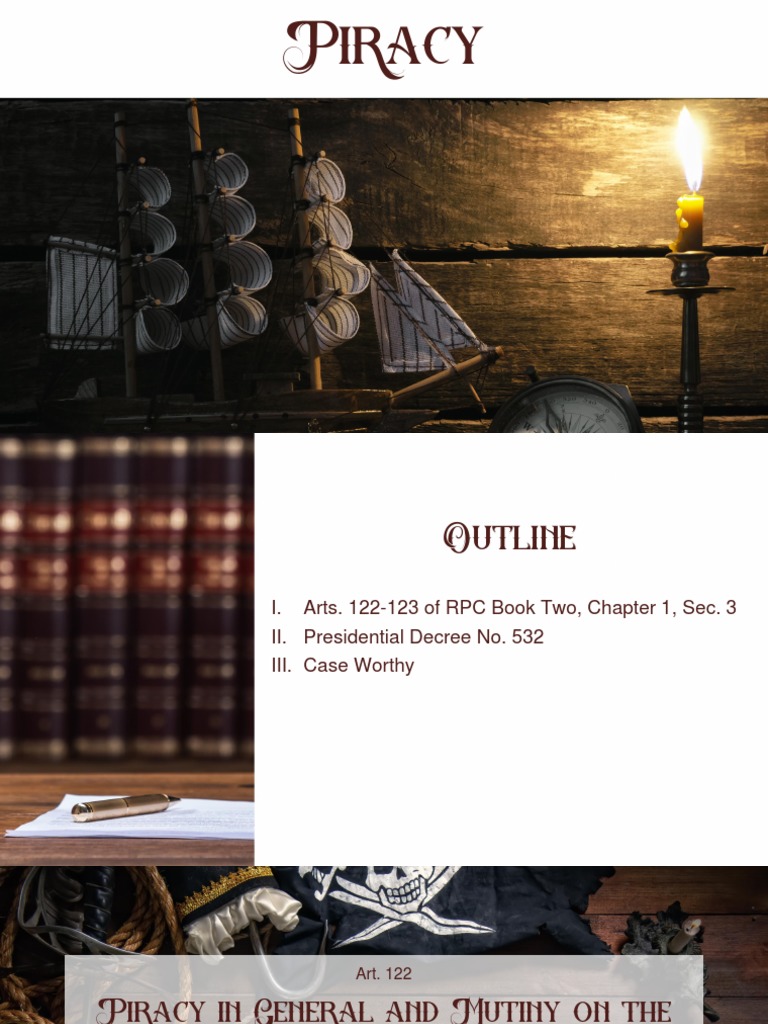 Philippine Piracy Laws and Cases | PDF | Piracy | Common Law