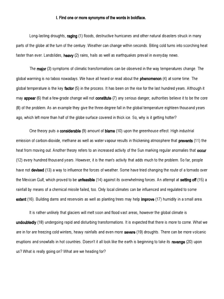 Fce 5 | PDF | Weather | Earth