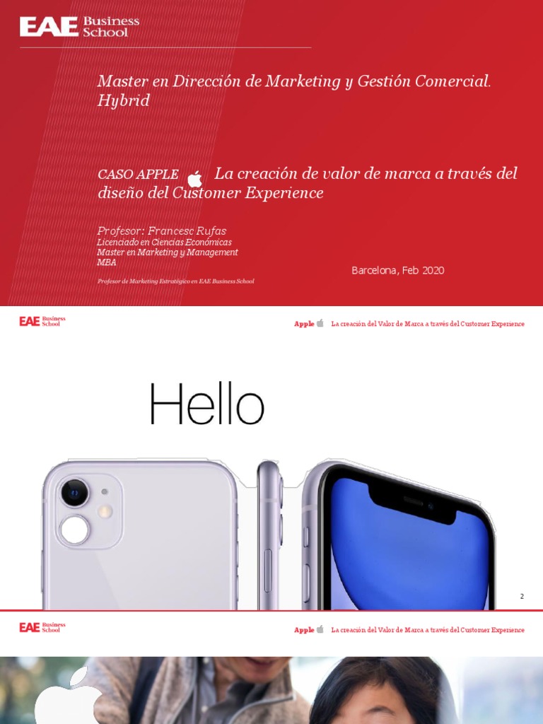 Valor de Marca y Customer Experience en Apple | PDF | Apple Inc. | Marca
