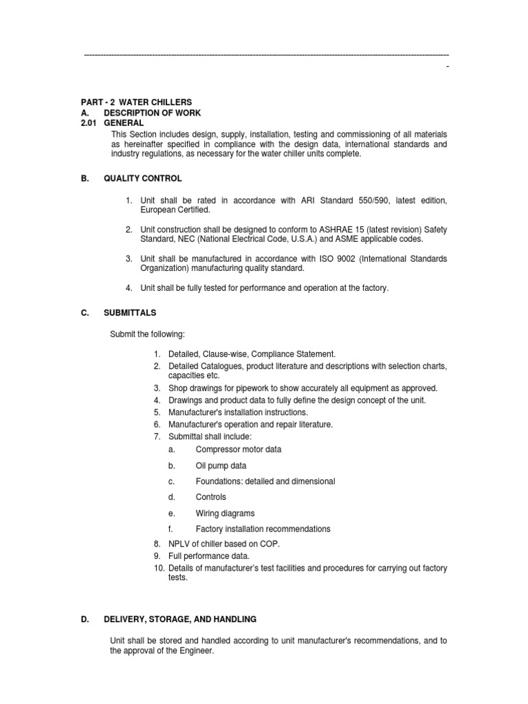 Chiller & Fahu | PDF | Electric Motor | Capacitor