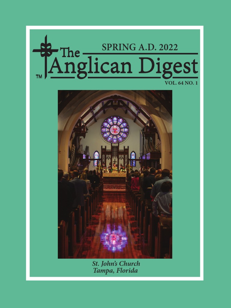 The Anglican Digest - Spring 2022 | PDF | Eucharist