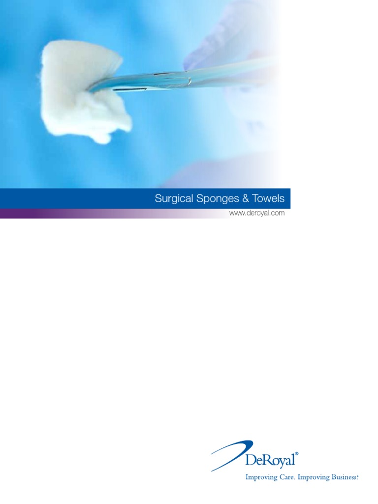 Surgical Sponges - Towels Web | PDF | Surgery | Clinical Medicine