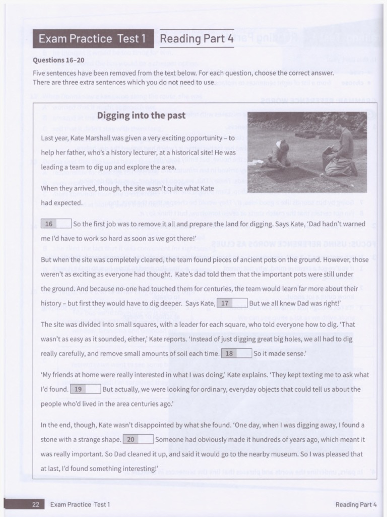 B1 Reading Practice Test | PDF