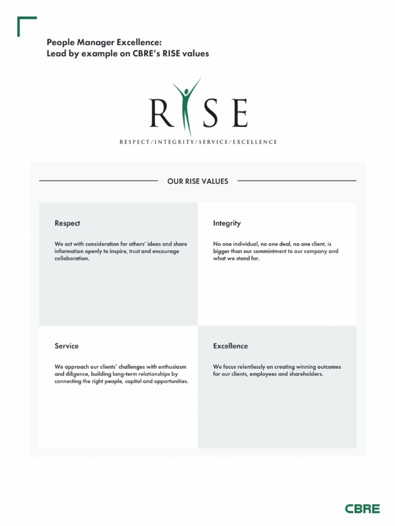 RISE Values Activity - Yoe. | PDF