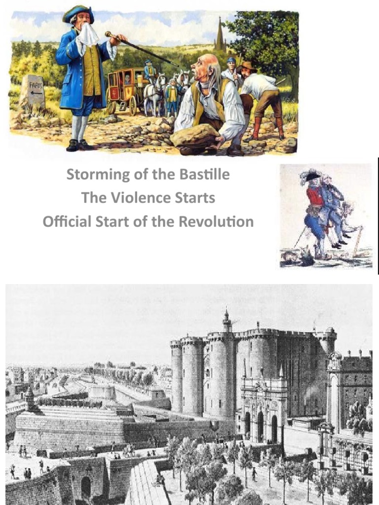 Storming of The Bastille PowerPoint | PDF | Conflicts | Warfare