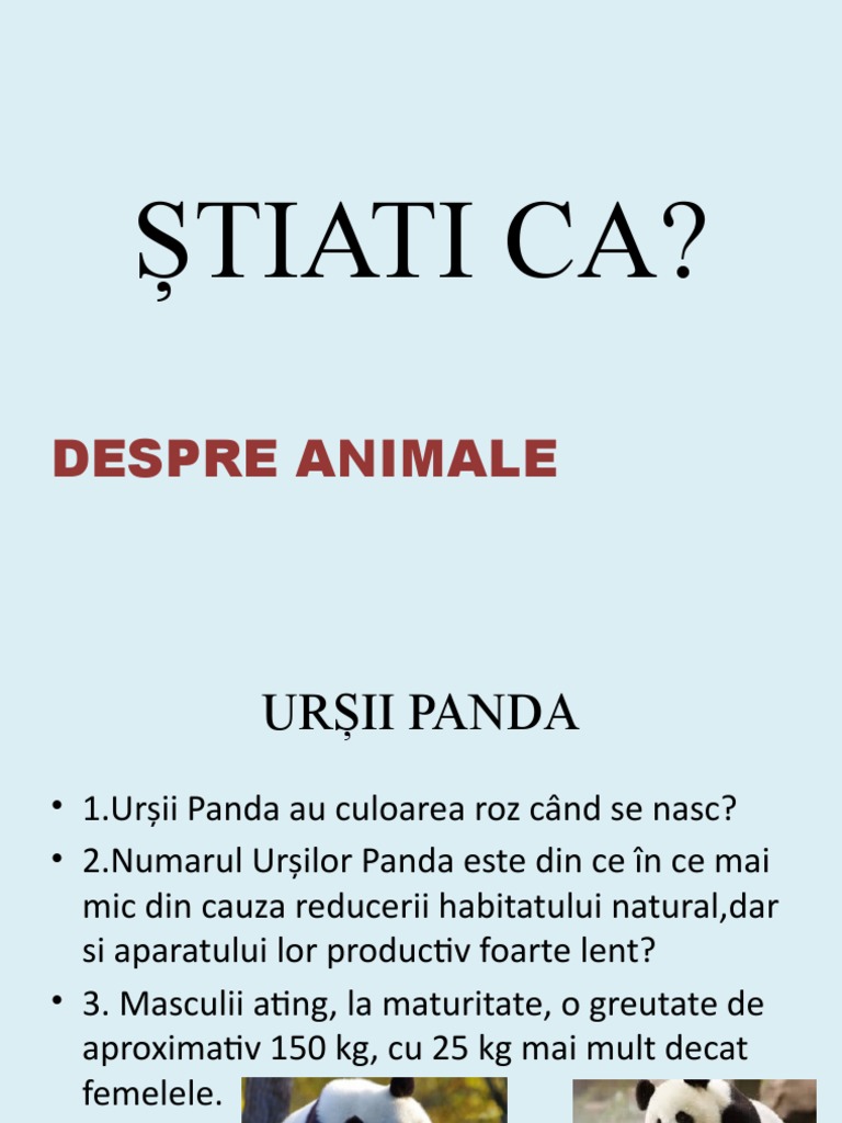 Despre Animale | PDF