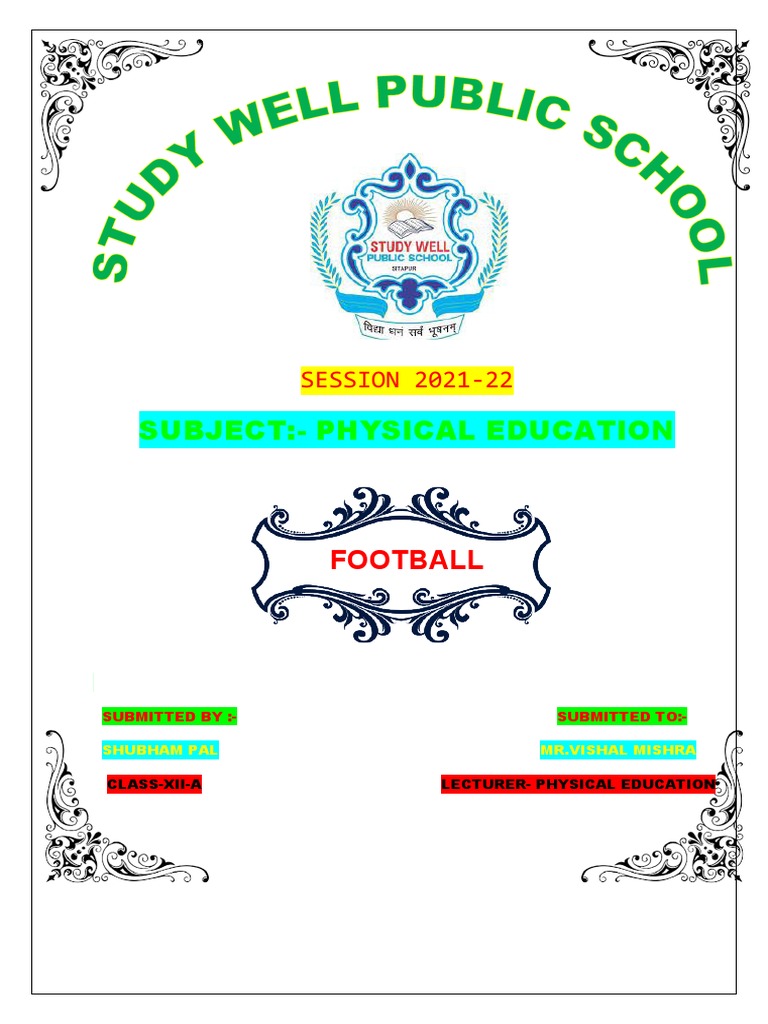 Front Page Physical Education | PDF