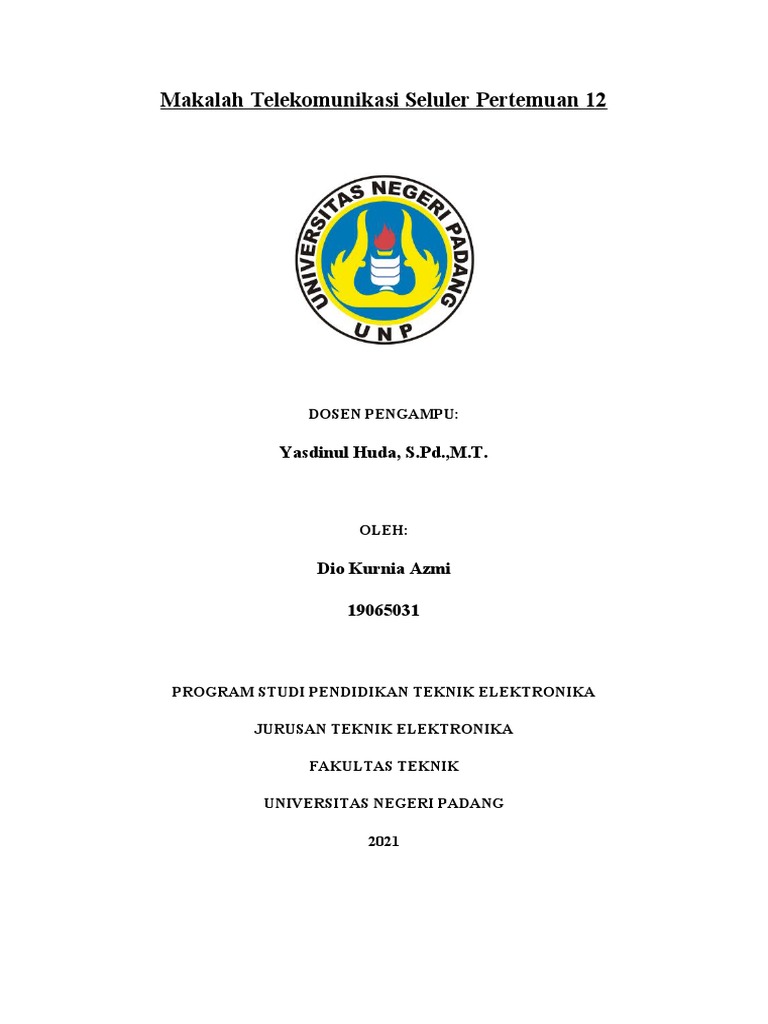 Arsitektur Jaringan | PDF