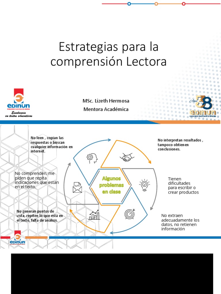 Estrategias para Comprensión de Texto | PDF | Comprensión lectora ...