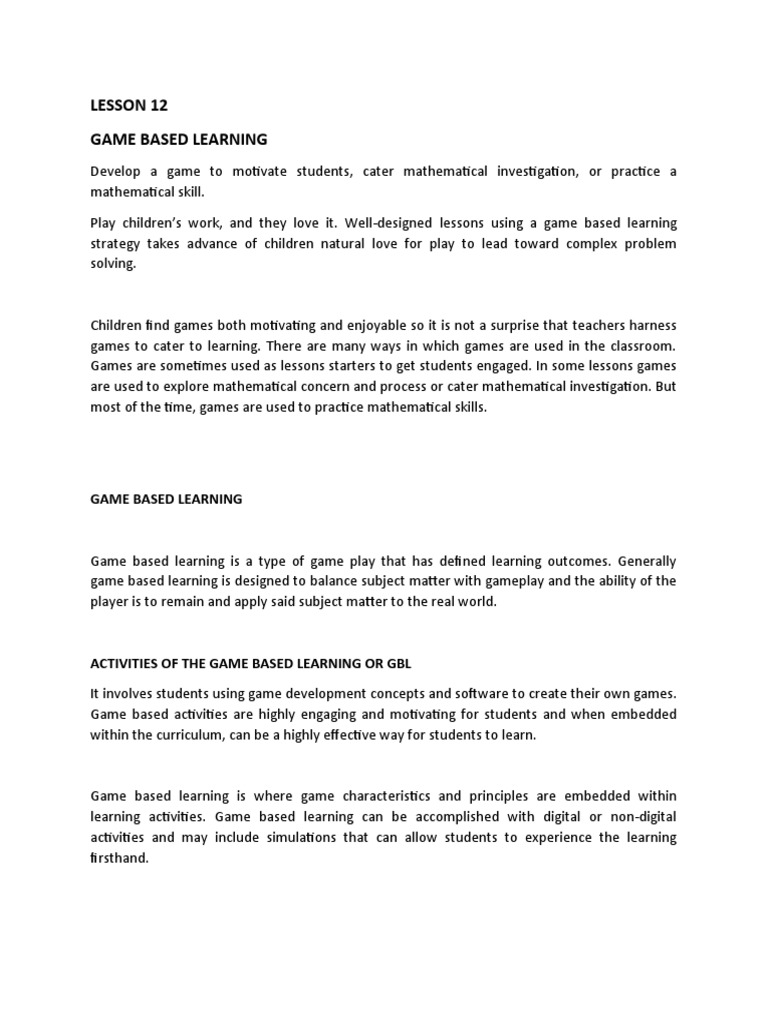 Lesson 12 Written Report Math | PDF
