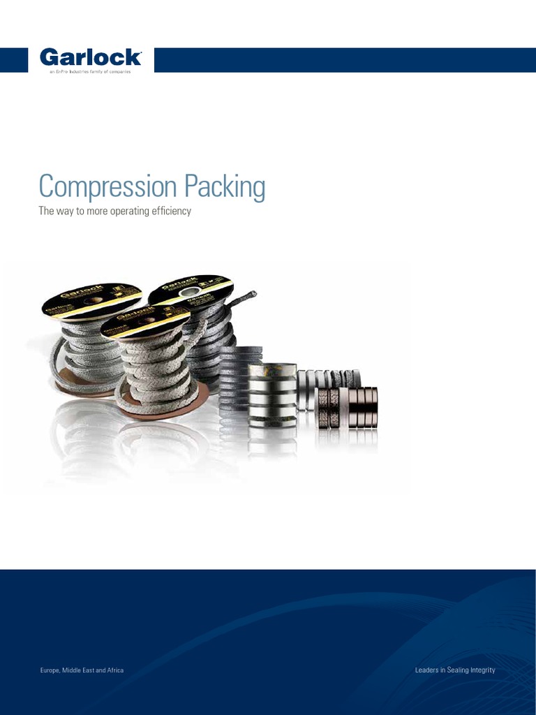 Garlock_Compression Packing_Catalog_NHK10918_EN-EU_LR | PDF | Valve | Pump
