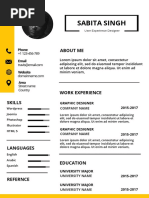 Glints CV Template | PDF