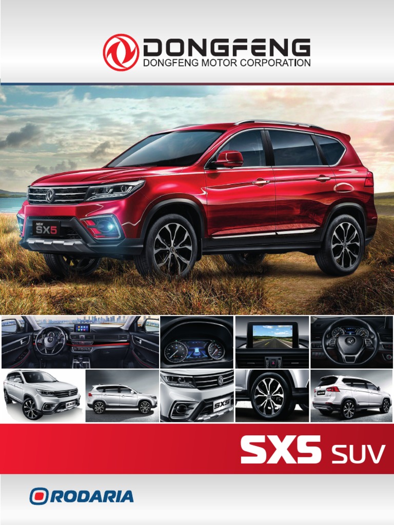 Especificaciones del SX5 SUV | PDF | Transmisión (Mecánica) | Eje
