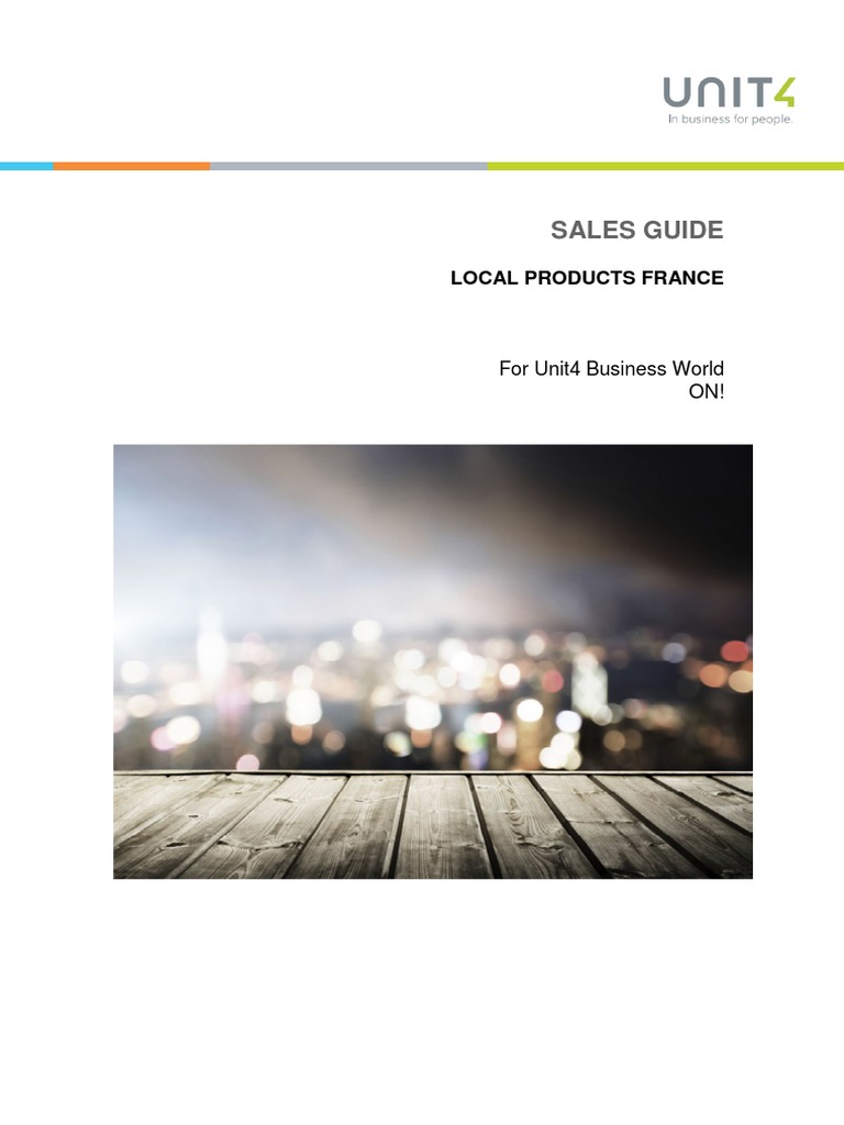 Sales Guide: Local Products France | PDF | Business | Financial Services