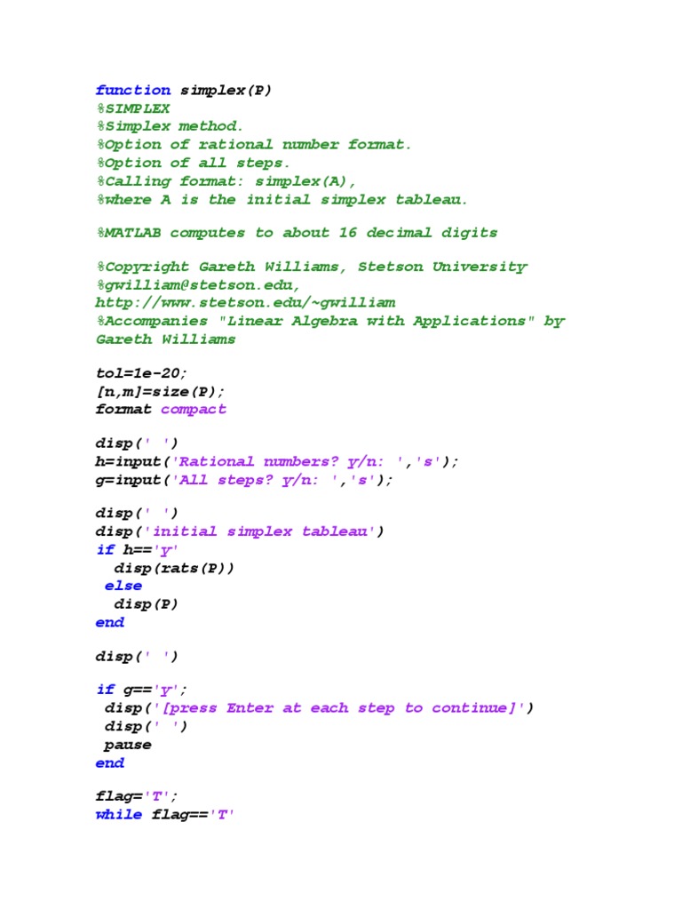 Simplex | PDF | Teaching Methods & Materials