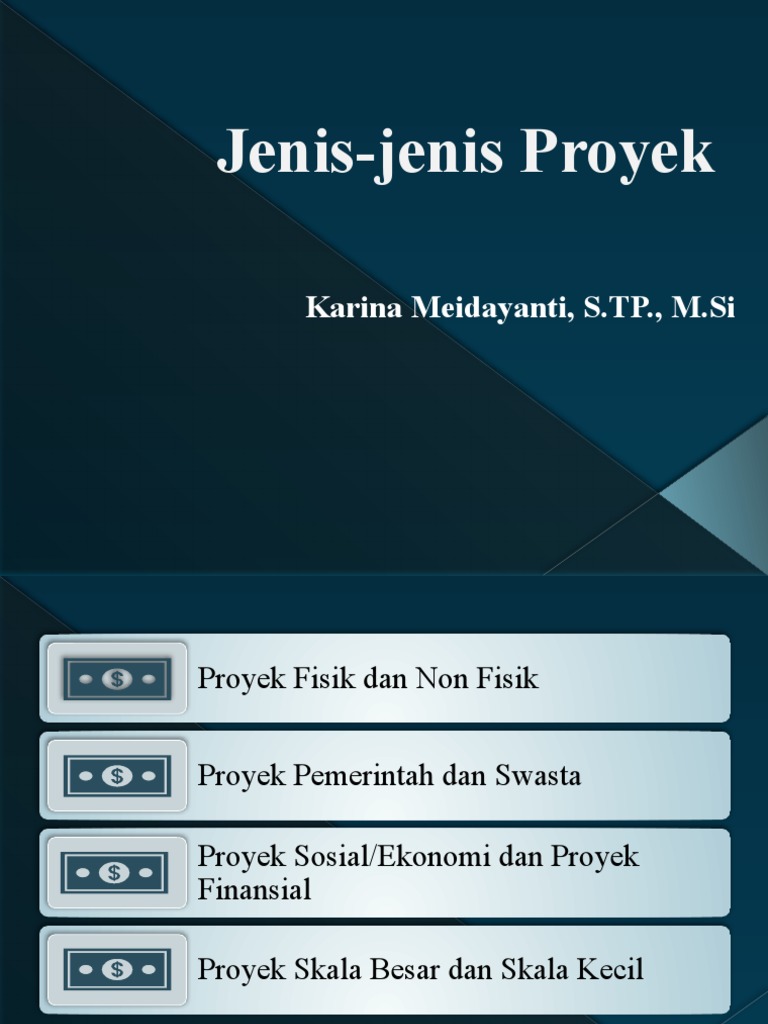 Jenis-Jenis Proyek | PDF