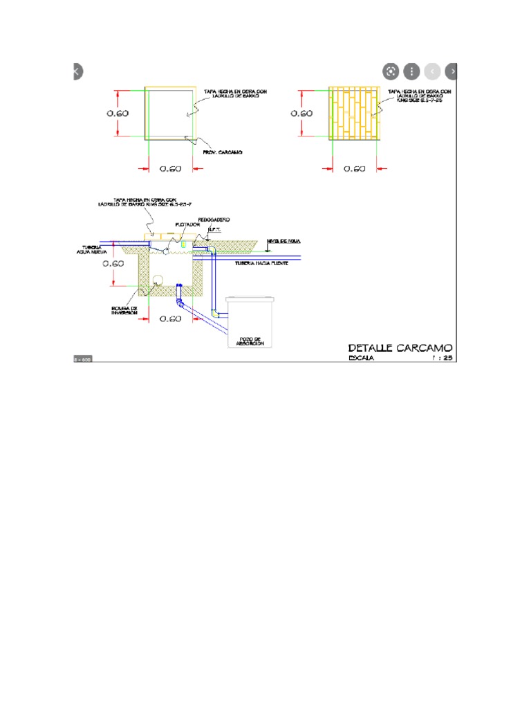 Detalle de Carcamo | PDF