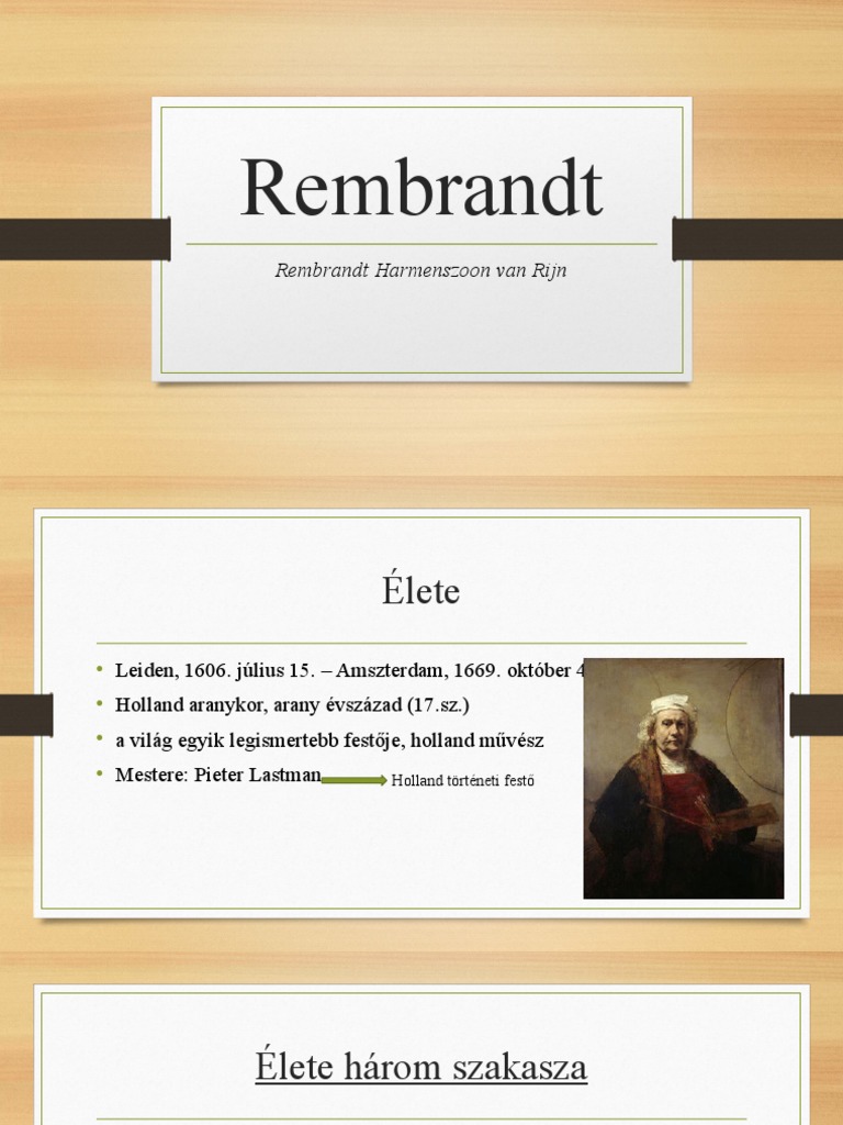 Rembrandt | PDF