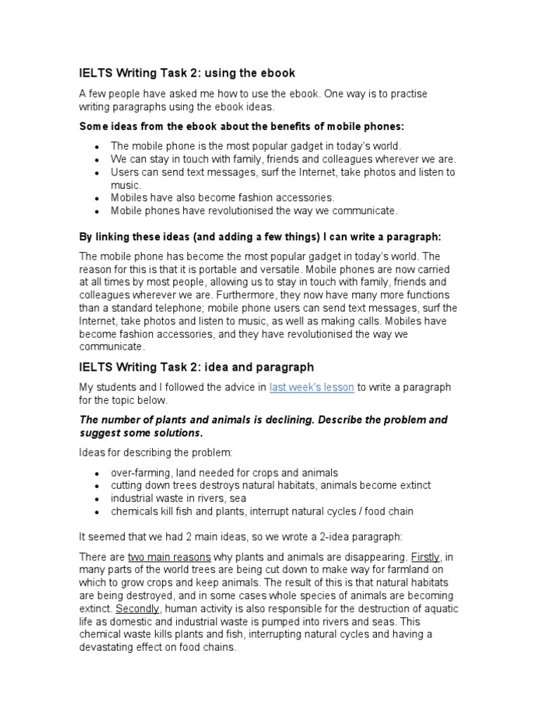 IELTS Writing Task 2 Guide | PDF | Museum | Zoo