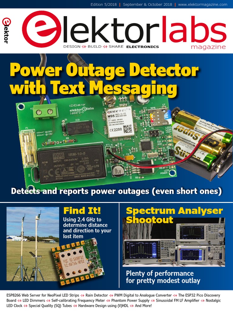 Power Outage Detector With Text Messaging: Lektor | PDF | Computer ...