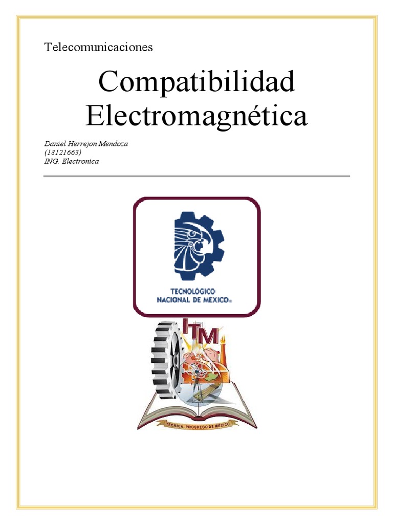 Compatibilidad Electromagnética | PDF | Radiación electromagnética ...