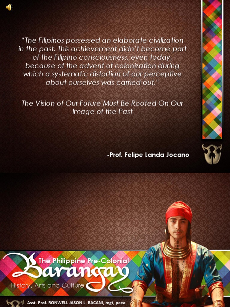 Barangay (The Pre-Colonial Philippine Society) | PDF | Philippines ...