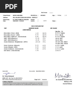 Jaundice Test Report for Vishal Kumar | PDF | Medical Specialties ...