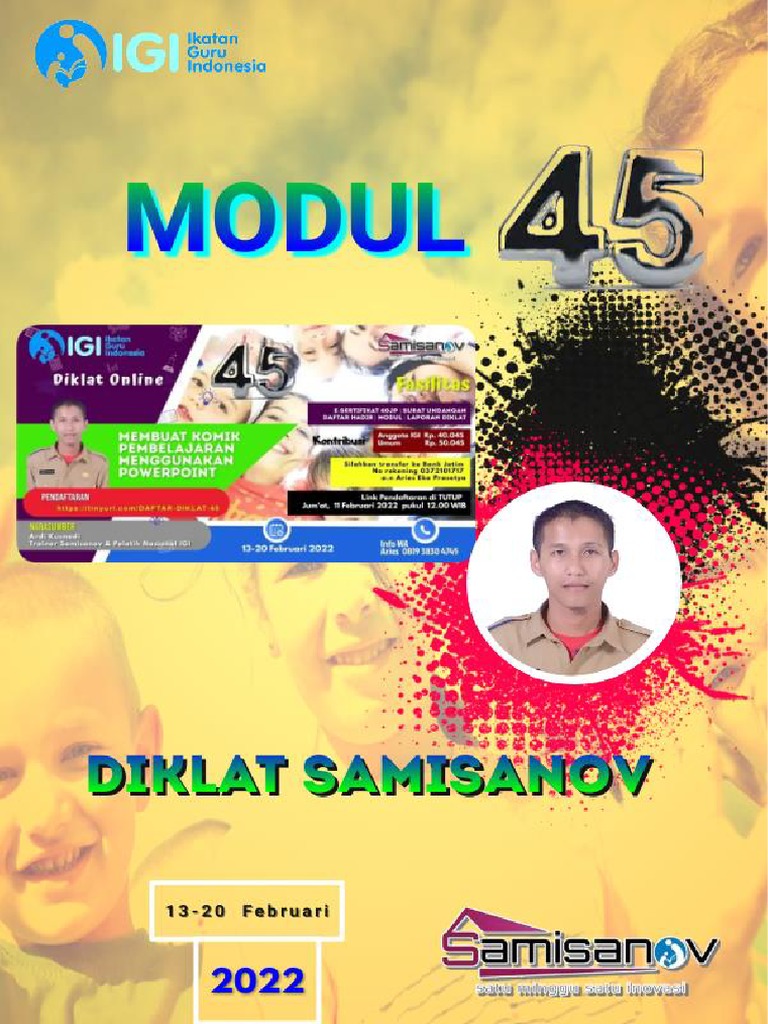Modul Diklat 45 Komik | PDF