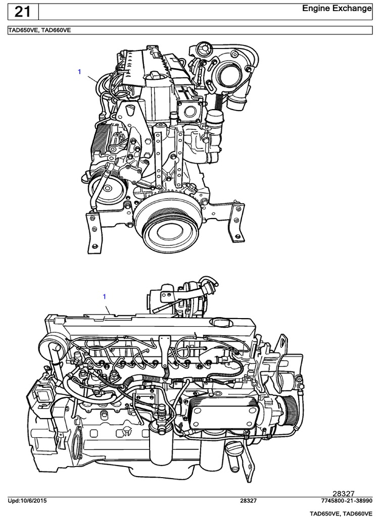 Volvo Penta TAD650VE Parts Catalogue | PDF | Piston | Mechanical ...