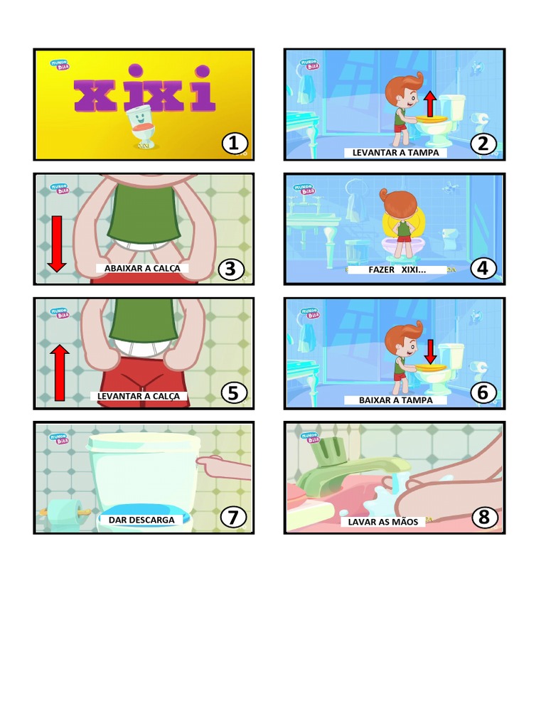 Rotina XIXI e cocô | PDF