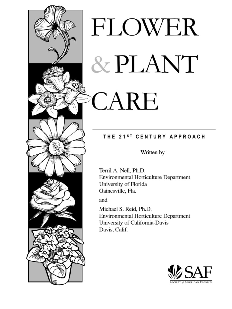 Flower and Plant Care Manual | PDF | Floristry | Flowers