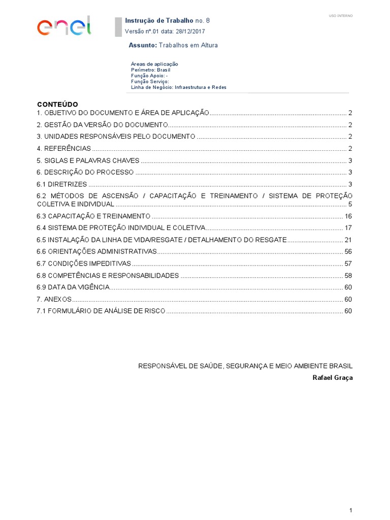 WKI-HSEQ-HSE-17-0008-INBR - Trabalhos em Altura | Descargar gratis PDF ...